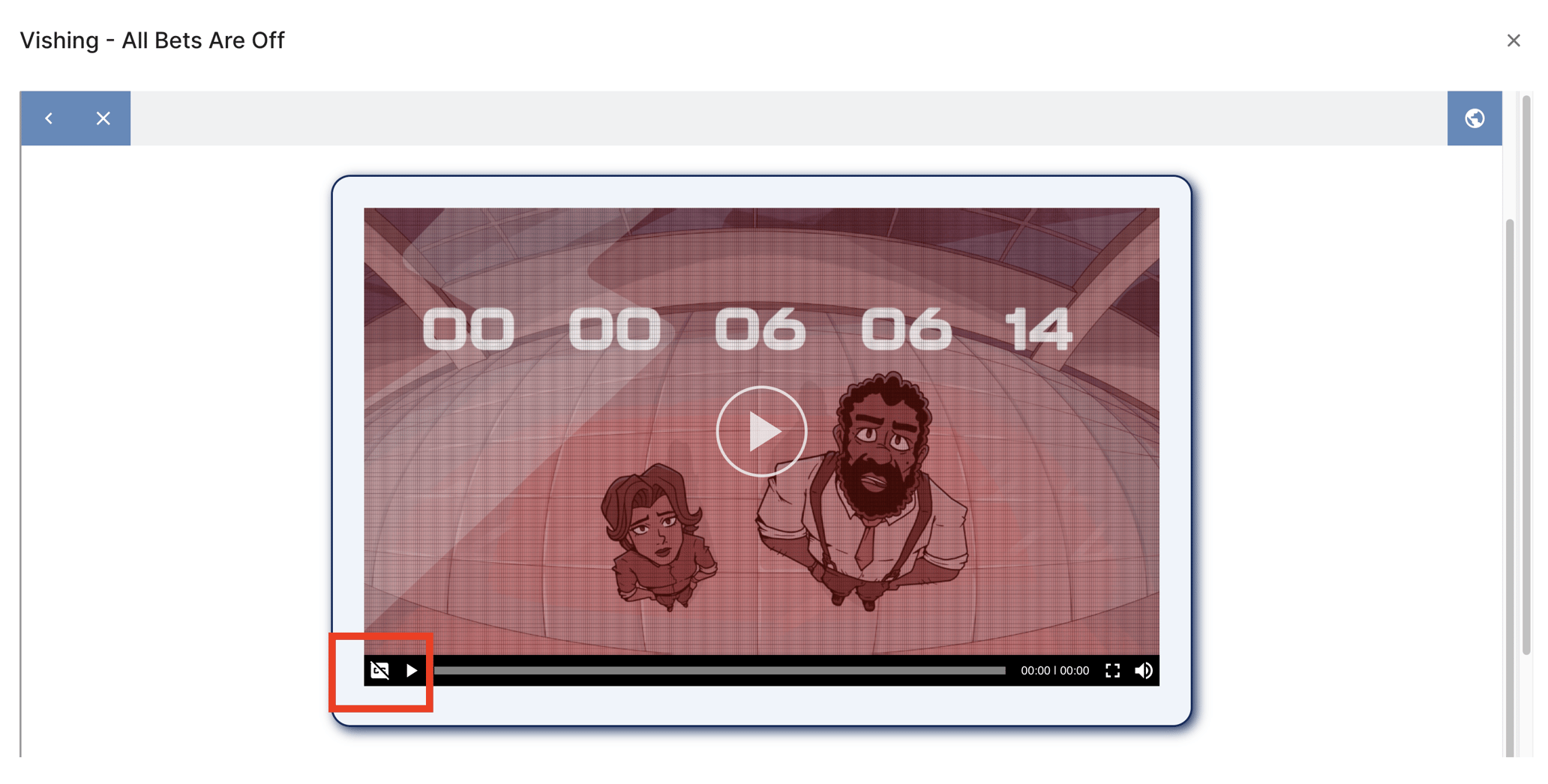 How to Turn Closed Captions On/Off in Phin Security