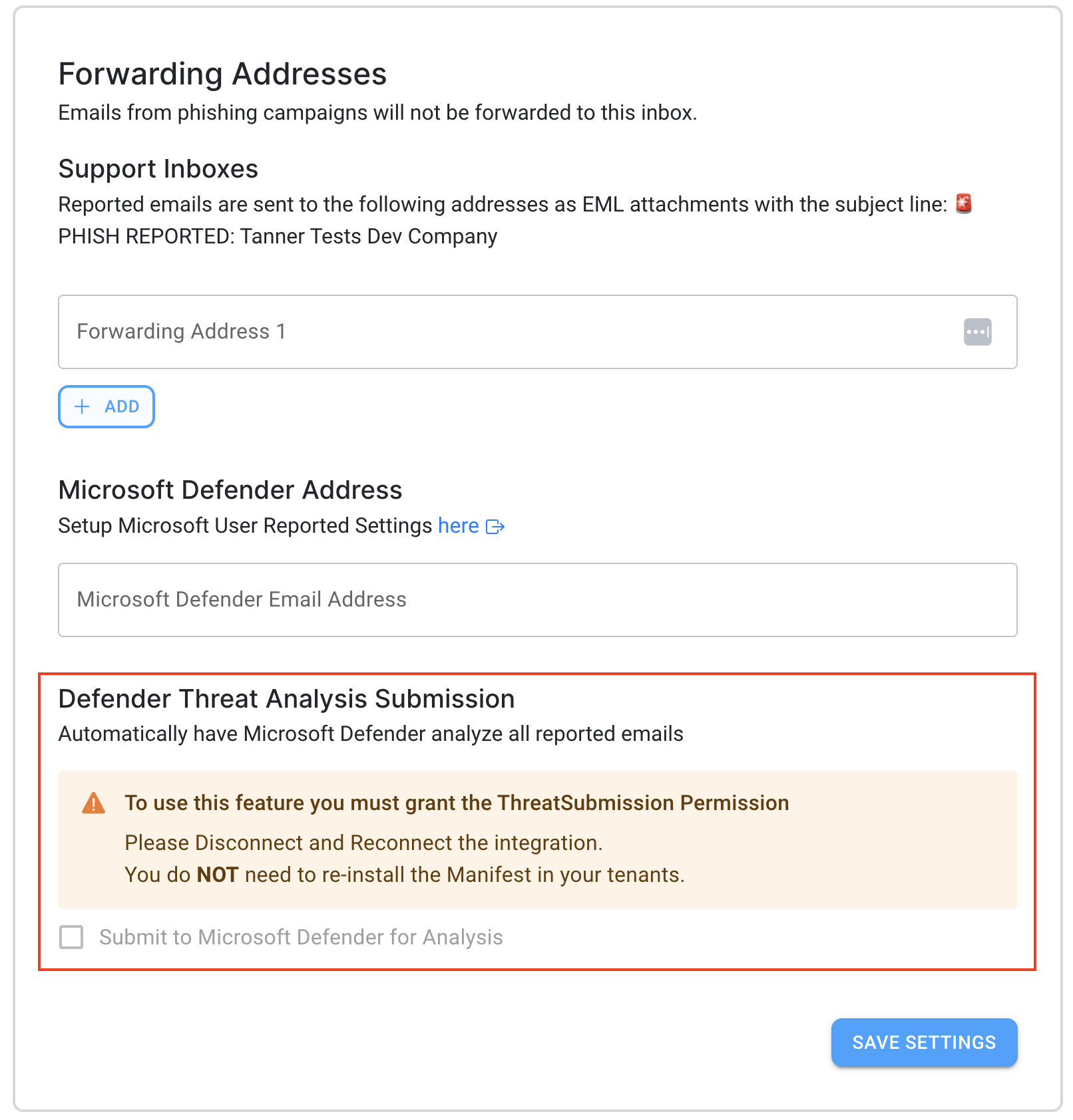 Microsoft Defender Integration