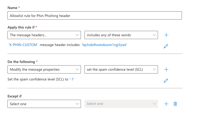 Using Custom Headers for email delivery