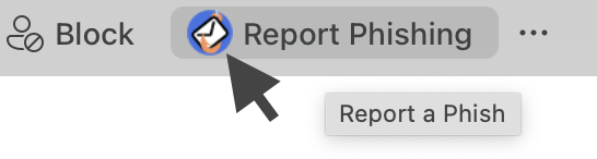 Phin’s Outlook Report Phishing Button